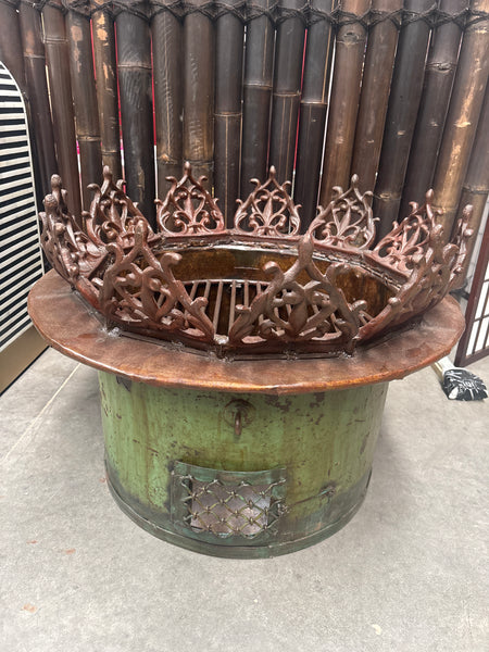Ashra Antique Firepit – Forest – HH Collective